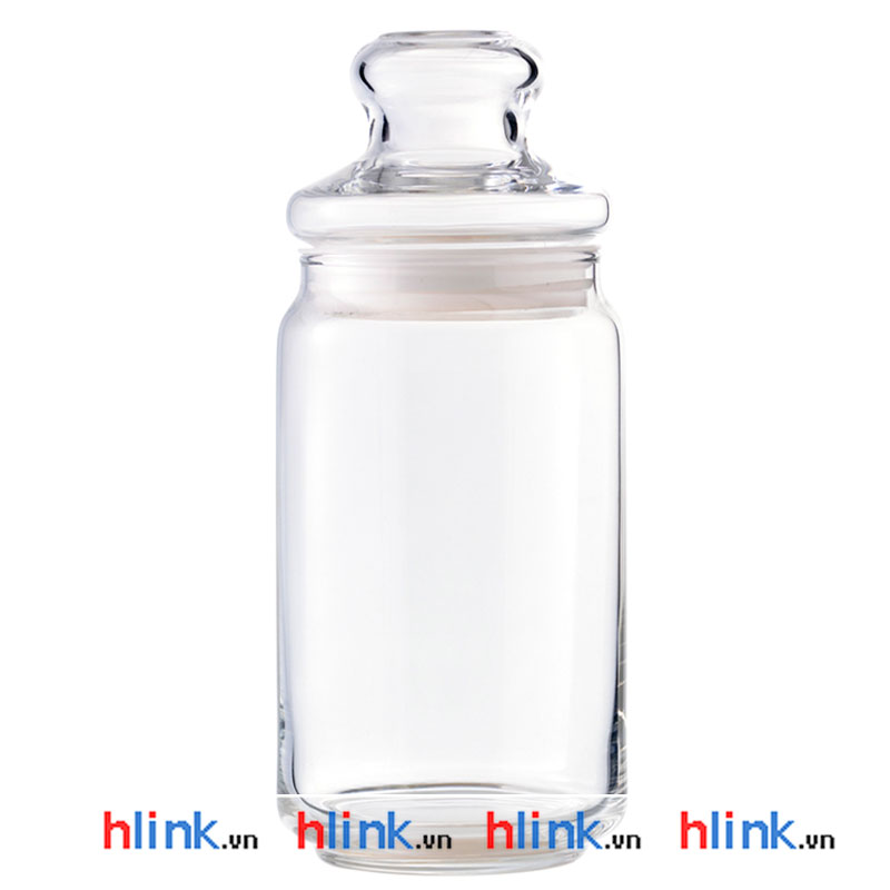 Lọ Thủy Tinh Pop Jar Nắp Gỗ - B02511 - 325ml Hãng ocean Thái