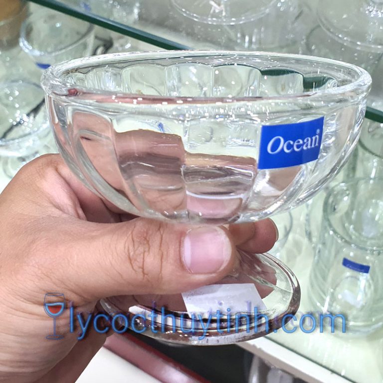 Bộ 6 Ly Kem Thủy Tinh Alaska Icream Cup - P00115 - 205ml Hãng Ocean